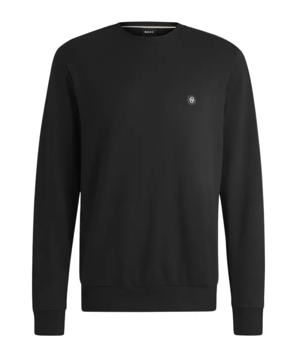 Hugo Boss Logo Patch Crewneck Sweater