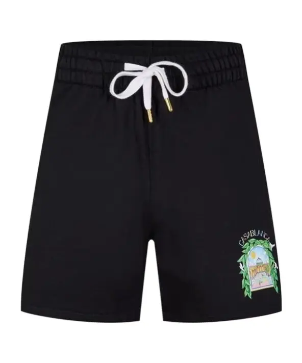 Casablanca Elastic Waist Shortss