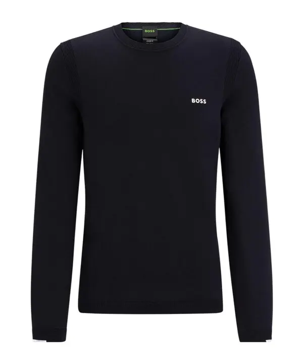 Hugo Boss Printed Crew Neck Sweatshirt
