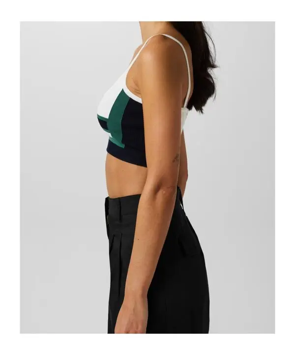 Palm Angels Race Crop Knit Top