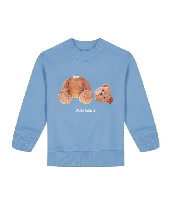 Palm Angels Bear Print Crewneck Sweatshirt