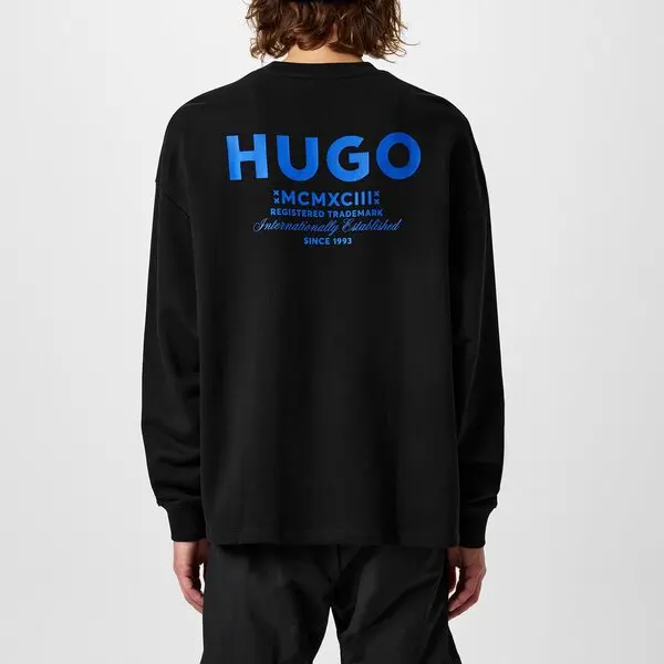 Hugo Boss Crew Neck Long Sleeve Sweatshirt