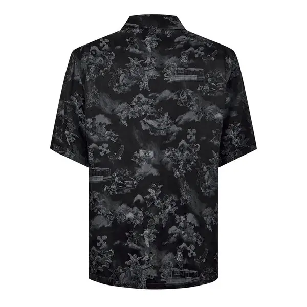 Off-White Short Sleeve Shirt - Black