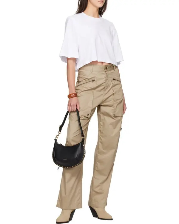 Isabel Marant Étoile Logo Detailed Shoulder Bag