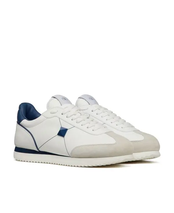 Valentino Garavani Studded Lace-up Sneakers