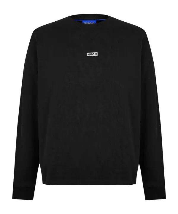 Hugo Boss Pure Cotton Long-sleeve Sweatshirt