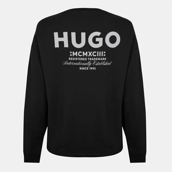 Hugo Boss Pure Cotton Long-sleeve Sweatshirt