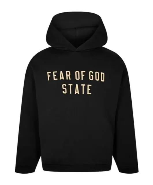 Fear Of God Logo Hooded Sweatshirt