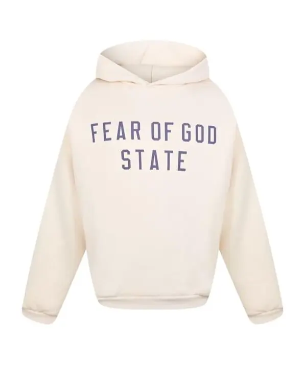 Fear Of God Logo Hooded Sweatshirt