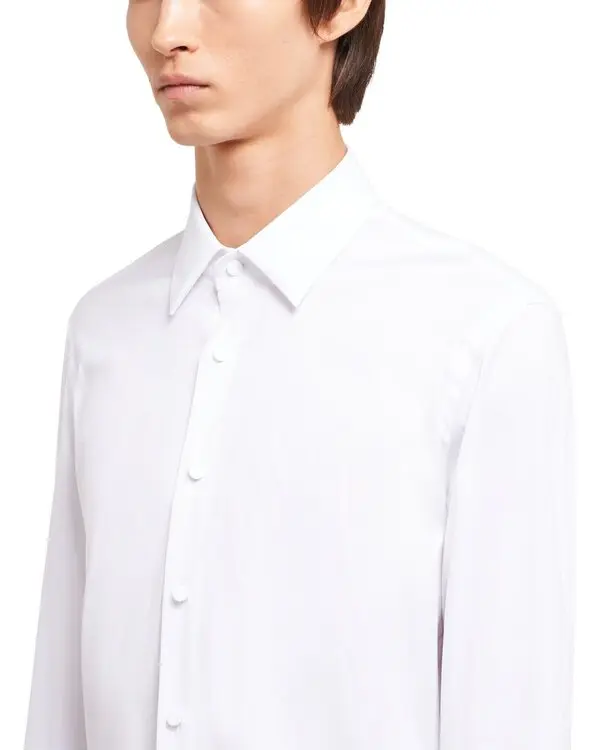 Prada Stretch Cotton Shirt