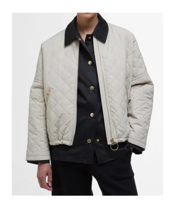 Barbour Emlyn Quilted Bomber Jacket