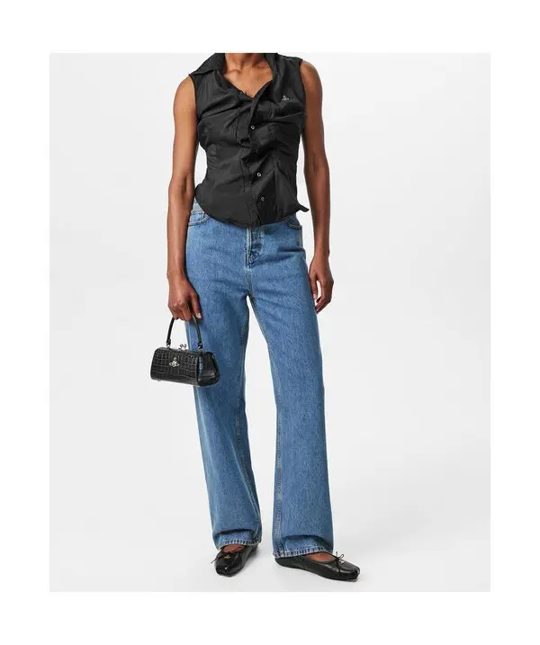 VIVIENNE WESTWOOD Sleeveless Fitted Shirt