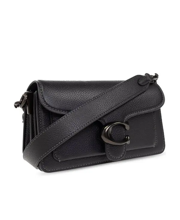 COACH Tabby Logo Plaque Shoulder Bag