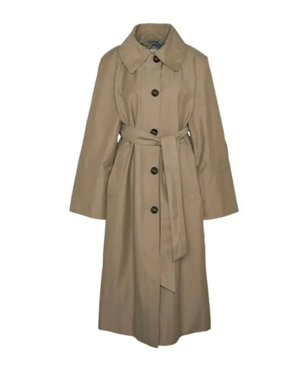 Barbour Beatrix Showerproof Trench Coat - Brown