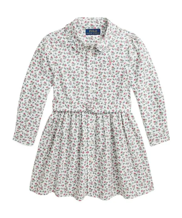 Polo Ralph Lauren Floral Print Shirt Dress