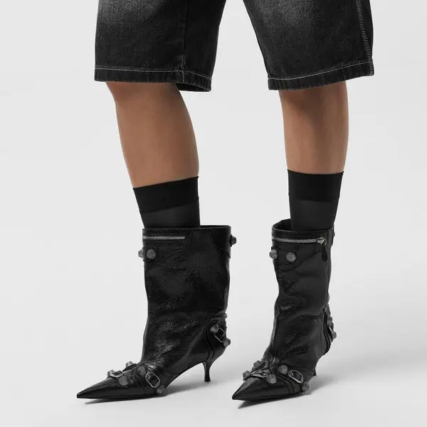 Balenciaga Pointed-toe Ankle Boots