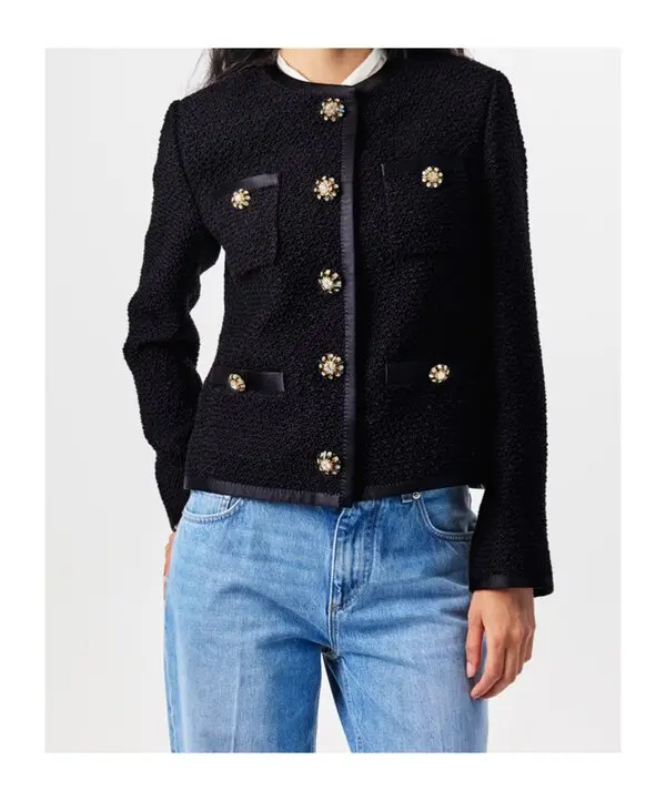 Dolce & Gabbana Button-down Bouclé Jacket