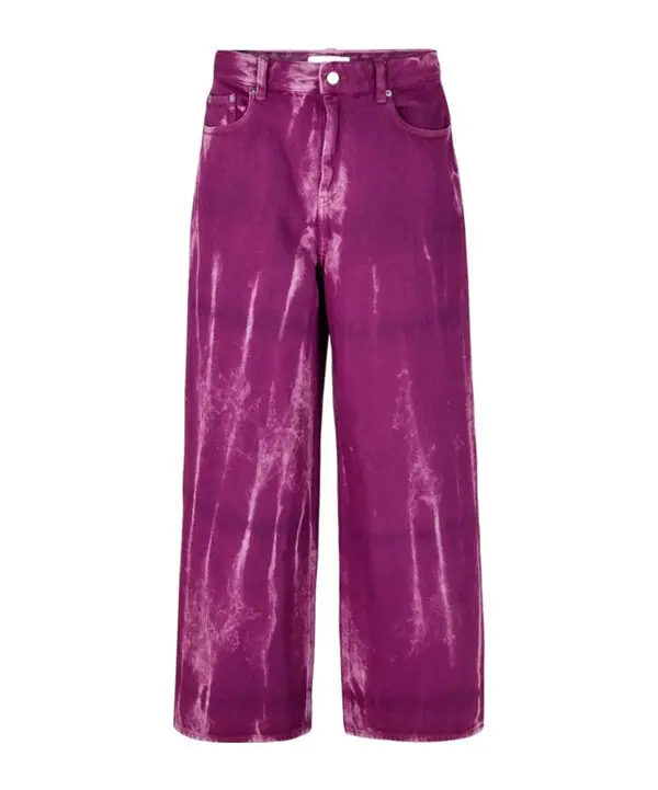 GANNI Baggy Jeans - Purple