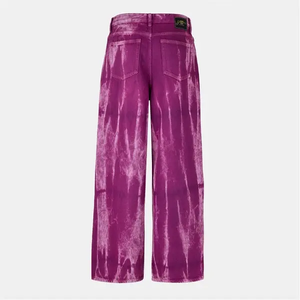 GANNI Baggy Jeans - Purple