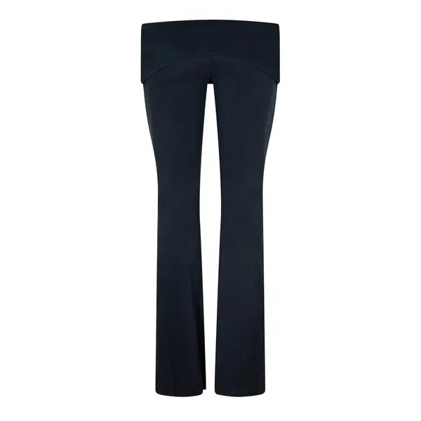 JADED LONDON Fold-waist Flared Trousers