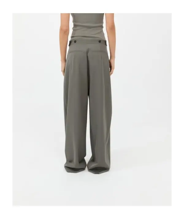 ST. AGNI Adjustable Wide-leg Trousers