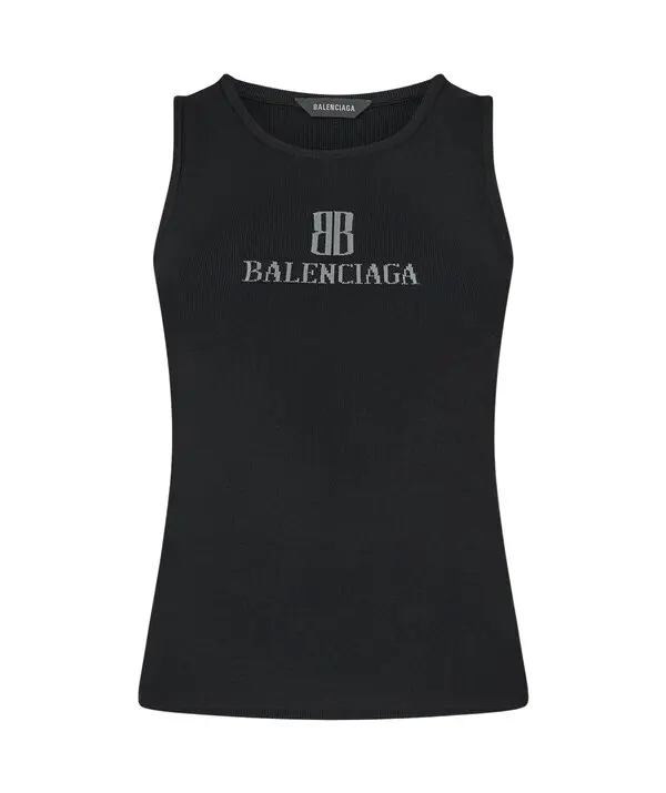 Balenciaga Sleeveless Fitted Vest