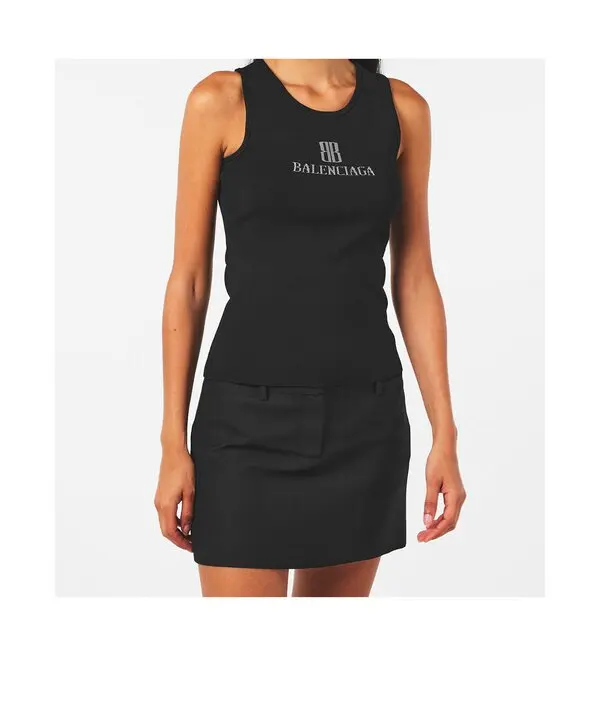 Balenciaga Sleeveless Fitted Vest