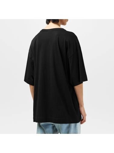 Dries Van Noten Solid Color Printed T-shirt