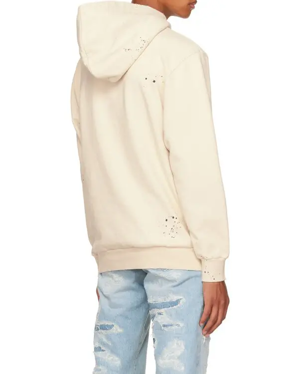 Palm Angels Slogan-print Paint Splatter Hoodie