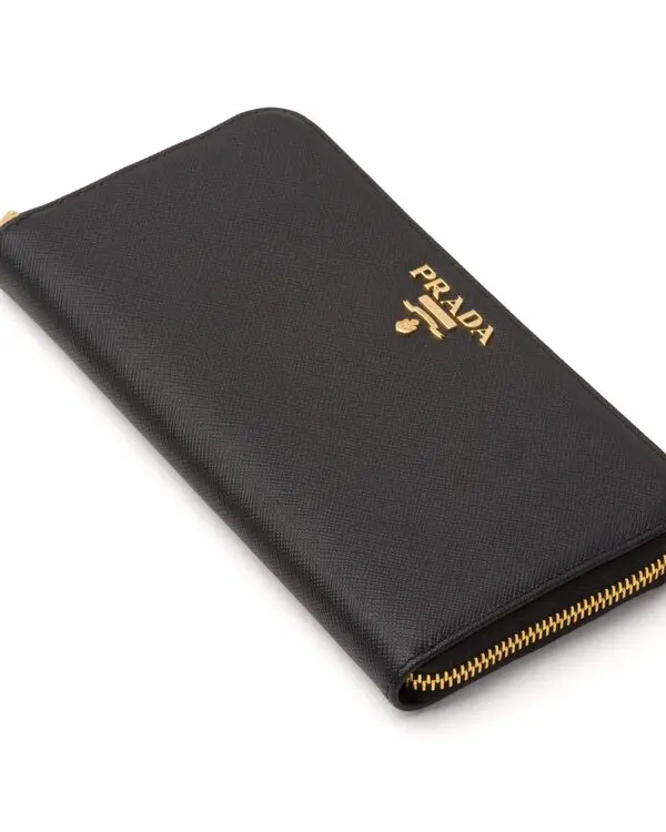 Prada Large Saffiano Leather Wallet