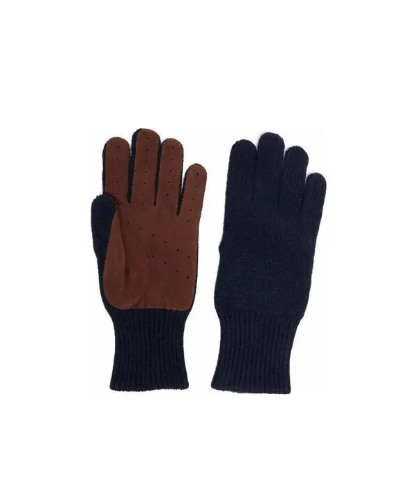 Brunello Cucinelli Perforated Cashmere Gloves