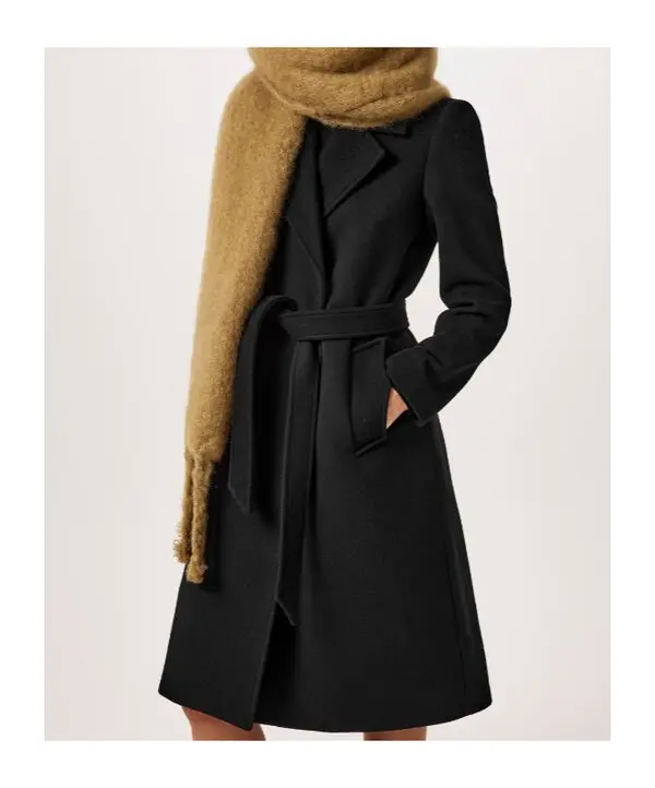 Barbour Clodagh Wool Trench Coat