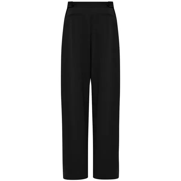 ST. AGNI Adjustable Waist Wide-leg Trousers