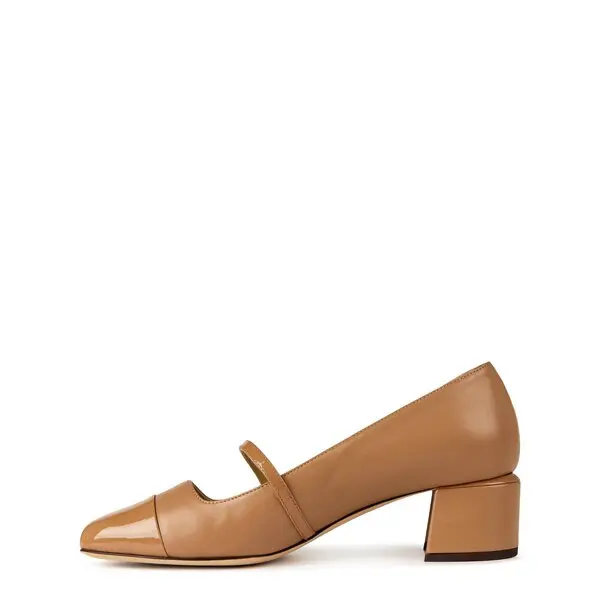 JIMMY CHOO Leather Mary Jane High Heels