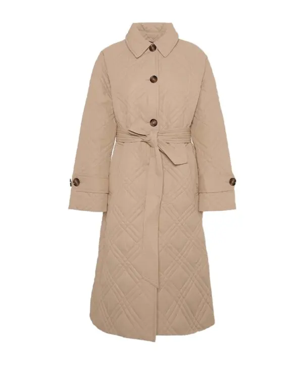 Barbour Mariah Quilted Trench Coat