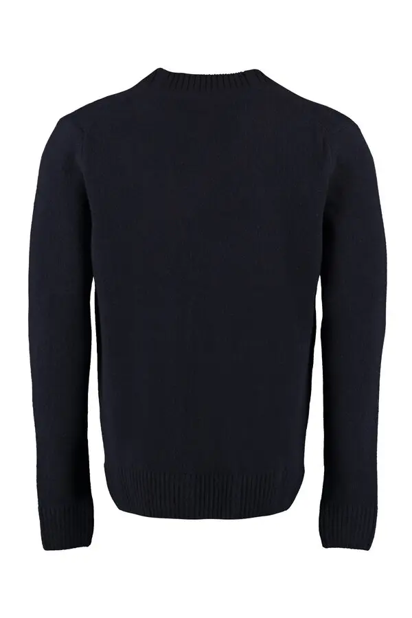 Maison Kitsuné V-neck Long-sleeved Cardigan