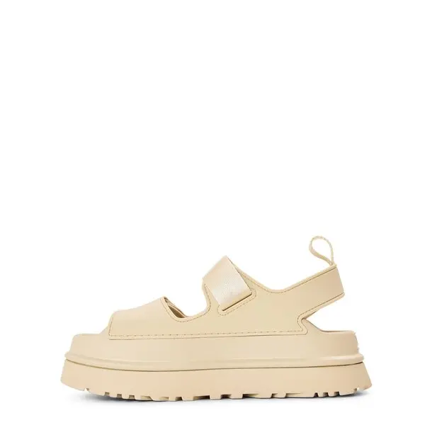UGG Logo Detail Sandals - Nude