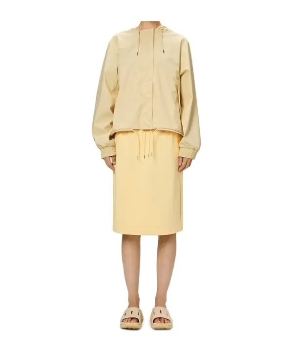 Rains String Jacket W3 - Nude