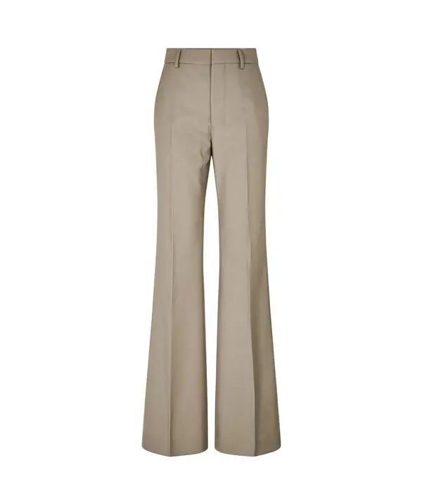AMI Paris High Waisted Pleated Trousers