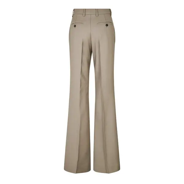 AMI Paris High Waisted Pleated Trousers