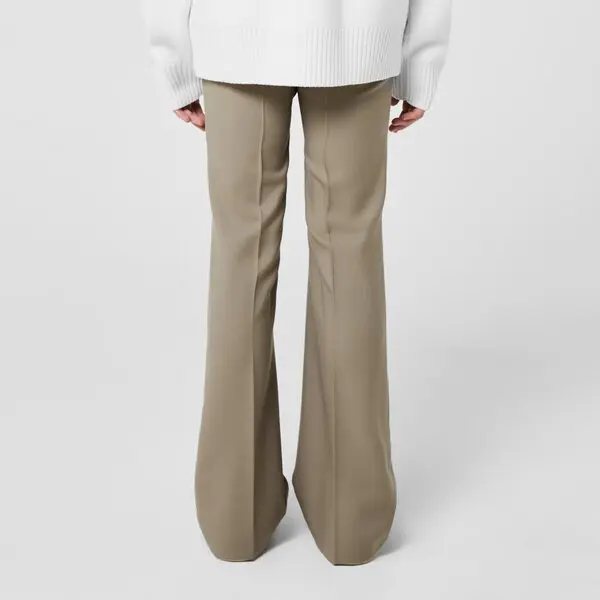 AMI Paris High Waisted Pleated Trousers