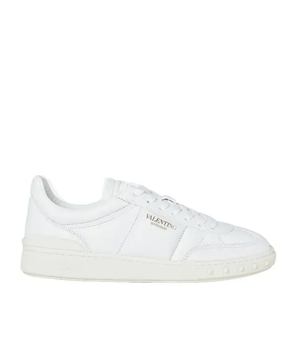 Valentino Garavani Upvillage Lace-up Trainers With Rockstud Detailing