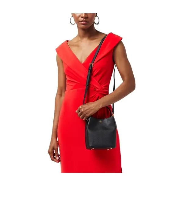 Ralph Lauren Reese Bucket Bag - Black