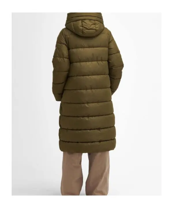 Barbour Long Sleeve Hooded Quilted Jacket