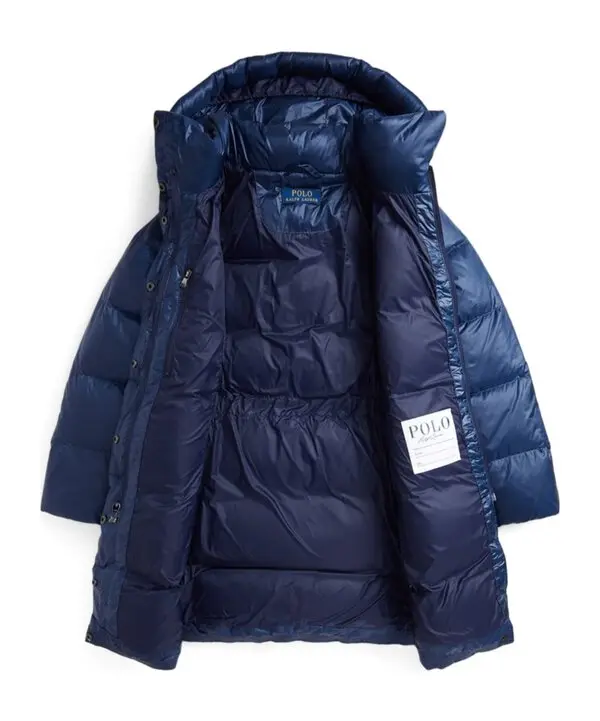 Polo Ralph Lauren Quilted Down Jacket With Elasticized Details
