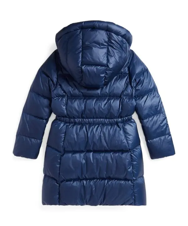 Polo Ralph Lauren Quilted Down Jacket With Elasticized Details
