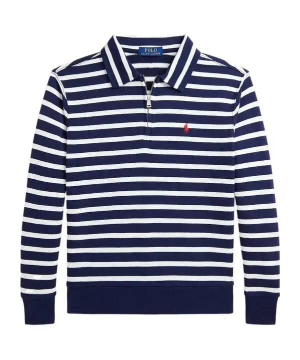 Polo Ralph Lauren Striped Quarter-zip Sweatshirt
