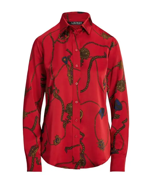 Ralph Lauren Printed Long Sleeve Shirt