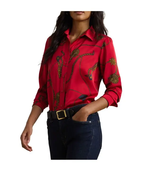 Ralph Lauren Printed Long Sleeve Shirt
