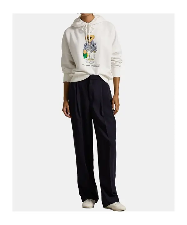 Polo Ralph Lauren Long Sleeve Hoodie - White